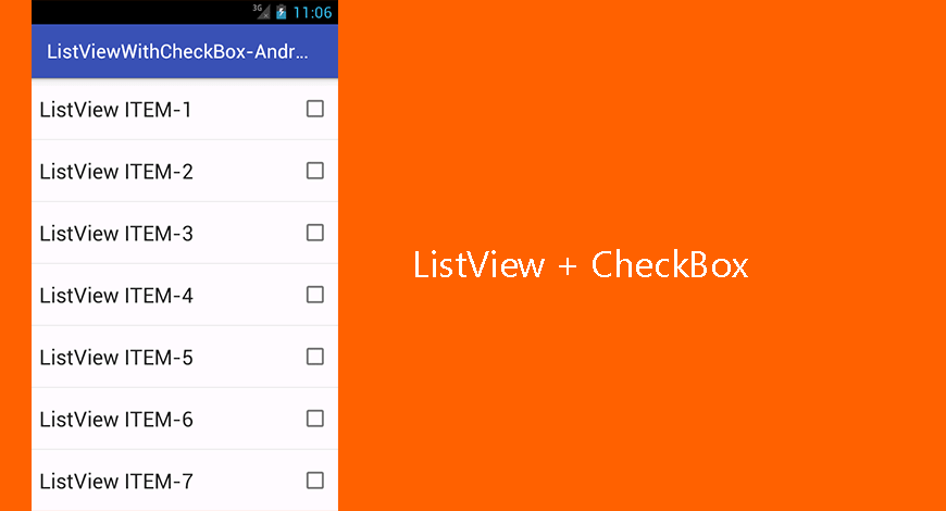 ساخت ListView با Checkbox در اندروید - آموزش برنامه نویسی اندروید