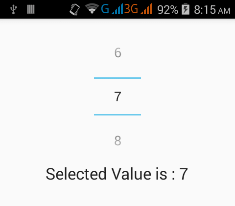 آموزش NumberPicker در برنامه نویسی اندروید - آموزش برنامه نویسی اندروید