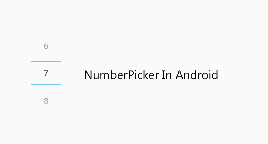 آموزش NumberPicker در برنامه نویسی اندروید - آموزش برنامه نویسی اندروید