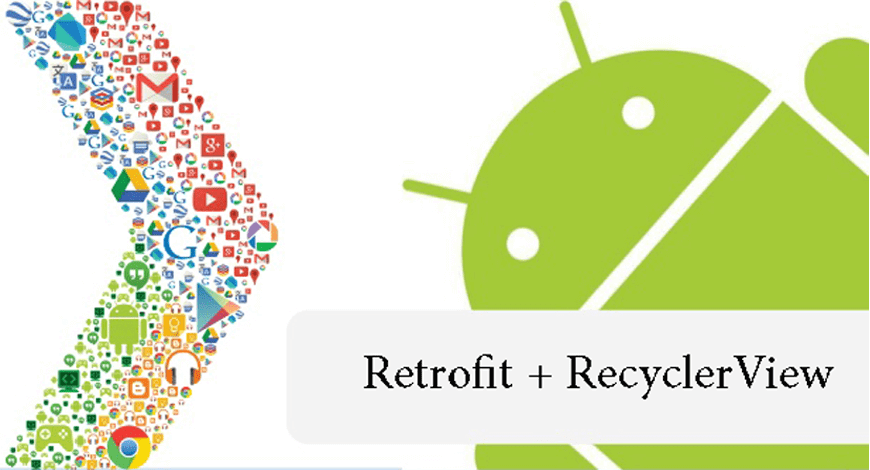 آموزش Recyclerview با کتاب خانه Retrofit آموزش برنامه نویسی اندروید